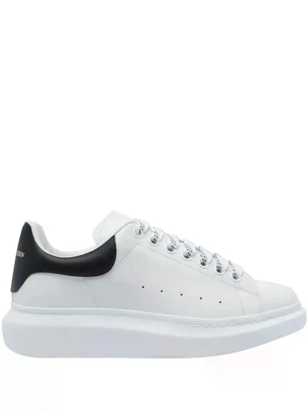Alexander McQueen Oversized Leather Lace-up Sneakers