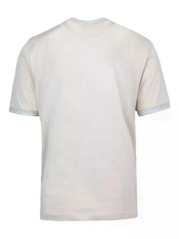 Eleventy Ribbed-trim T-shirt