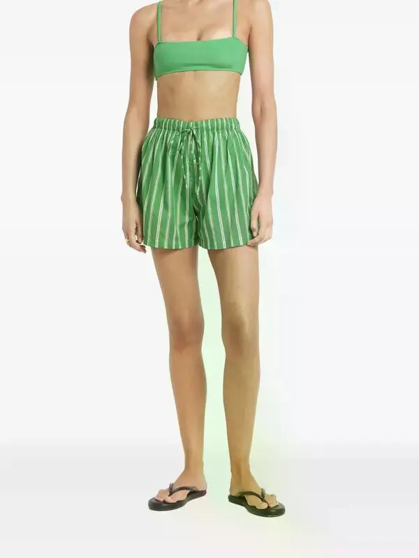 Faithfull The Brand Sereno Striped Drawstring Shorts