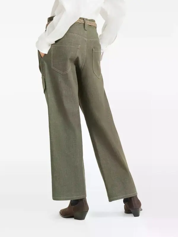 Brunello Cucinelli Cargo-pocket Cotton Trousers