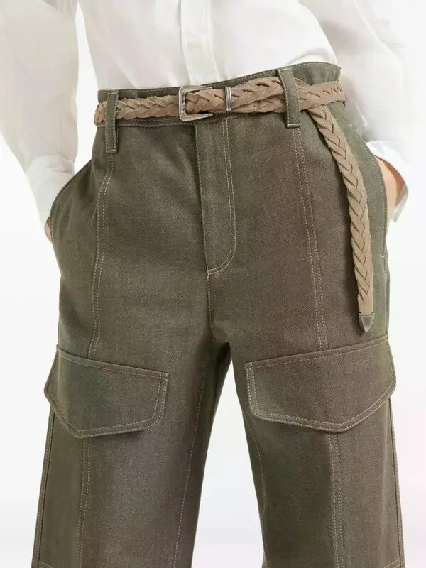 Brunello Cucinelli Cargo-pocket Cotton Trousers