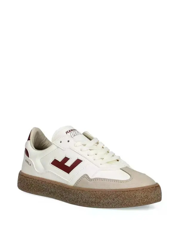 Flamingos Burela Leather Sneakers - Neutrals