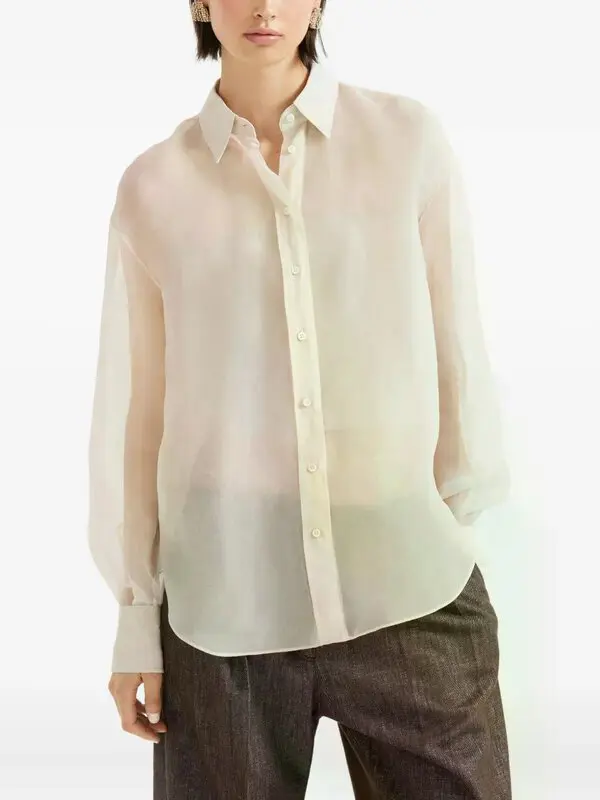 Brunello Cucinelli Silk Shirt