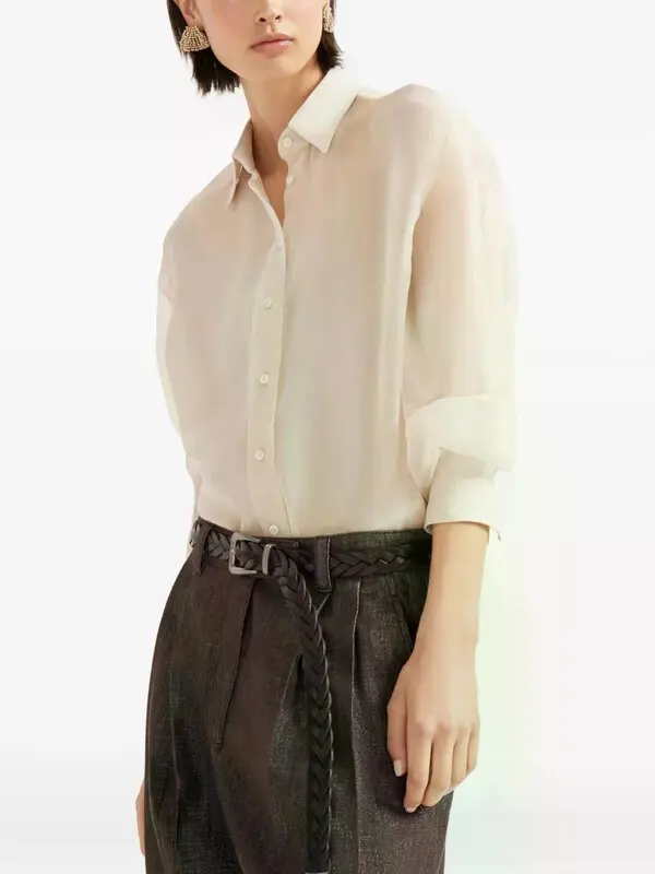 Brunello Cucinelli Silk Shirt