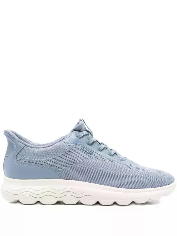 Geox Spherica Plus Knit Sneakers - Blue