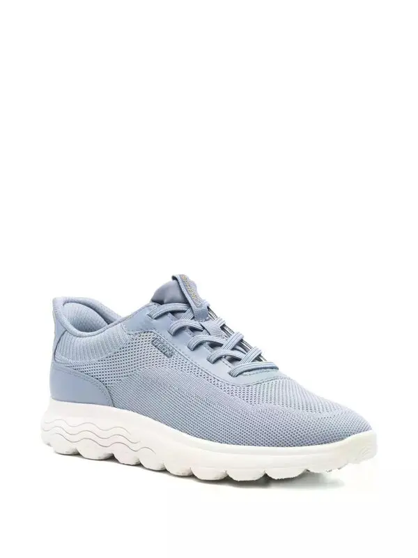 Geox Spherica Plus Knit Sneakers - Blue