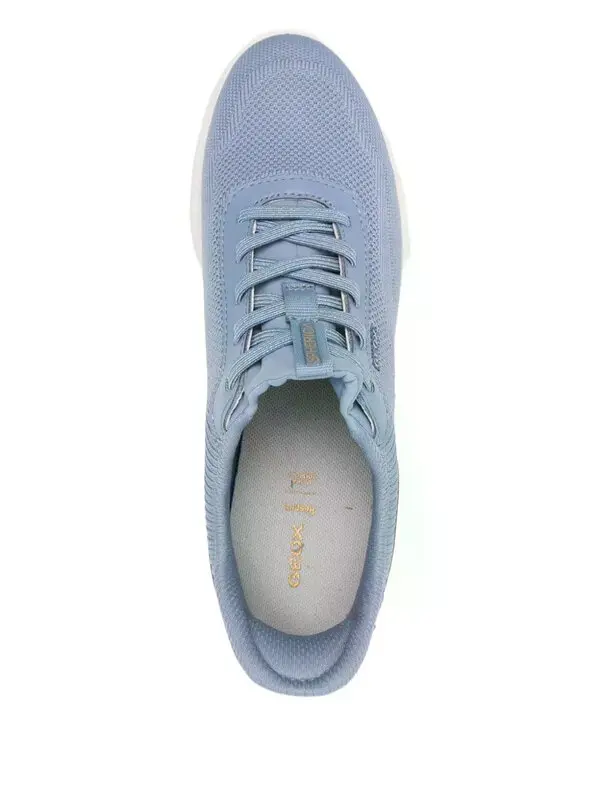 Geox Spherica Plus Knit Sneakers - Blue