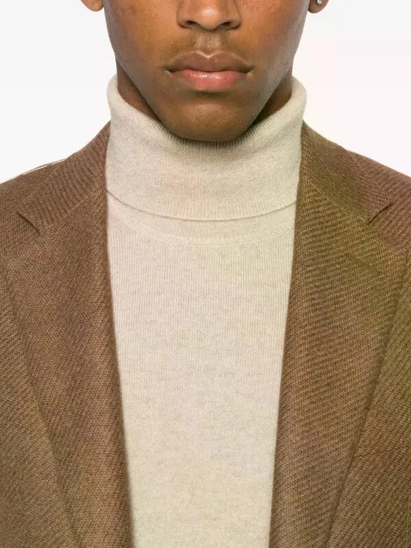 Fedeli Cashmere Turtleneck Sweater - Neutrals