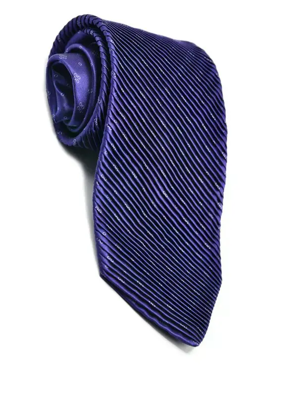 CASTANGIA Patterned Silk Neck Tie