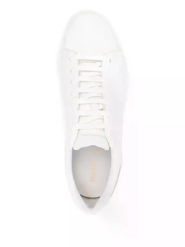 Geox Leather Lace-up Low-top Sneakers