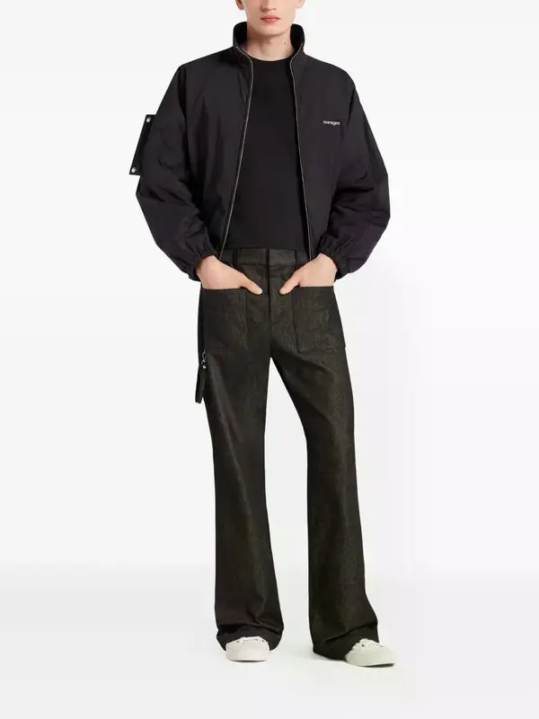 COURREGES Zip-up Bomber Jacket