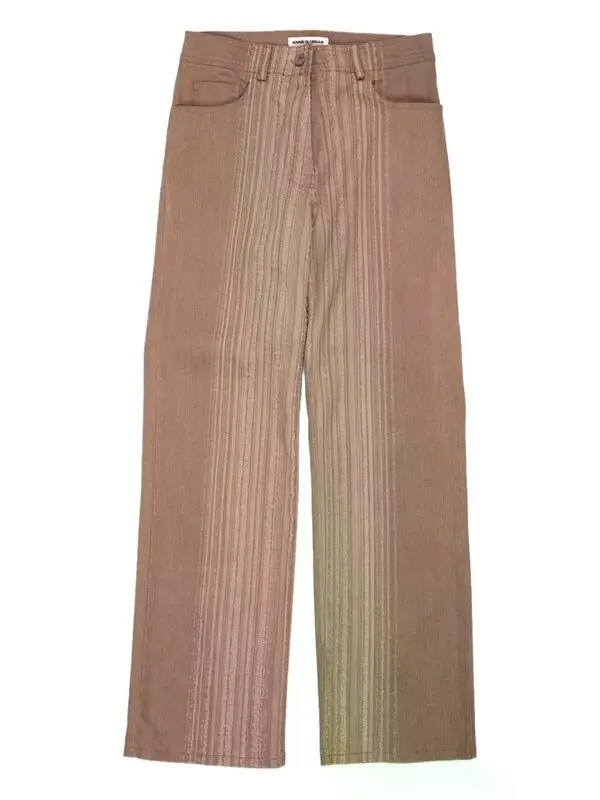 ANNE ISABELLA Laser-treated Straight Leg Jeans