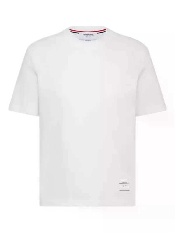 Thom Browne 4-bar Stripe-detail T-shirt
