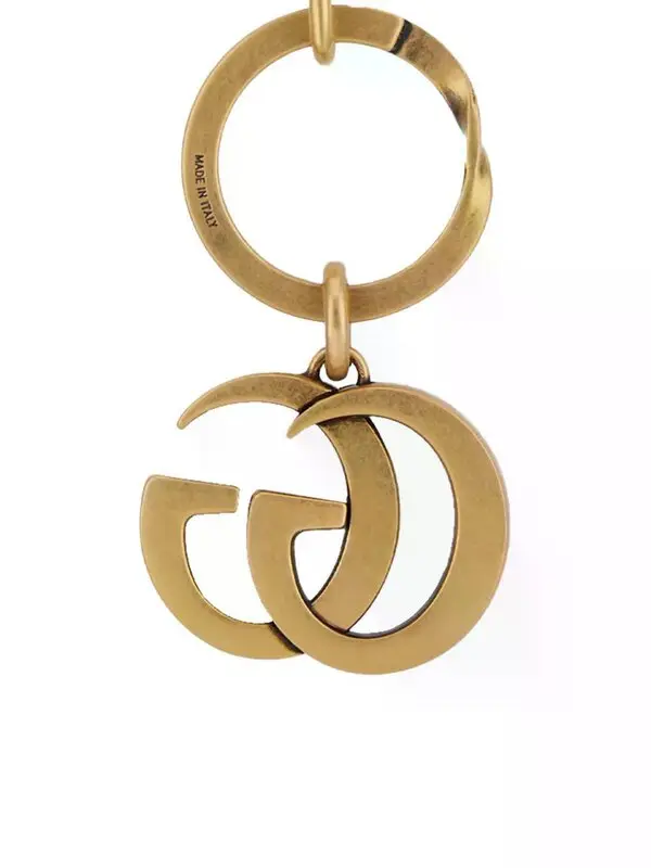Gucci Double G Keychain - Gold | Editorialist