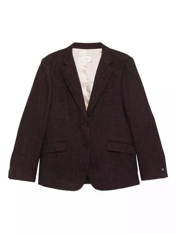 ALYSI Checked Blazer