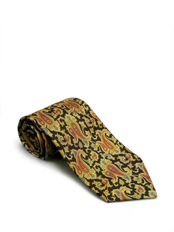Brioni Paisley Silk Neck Tie