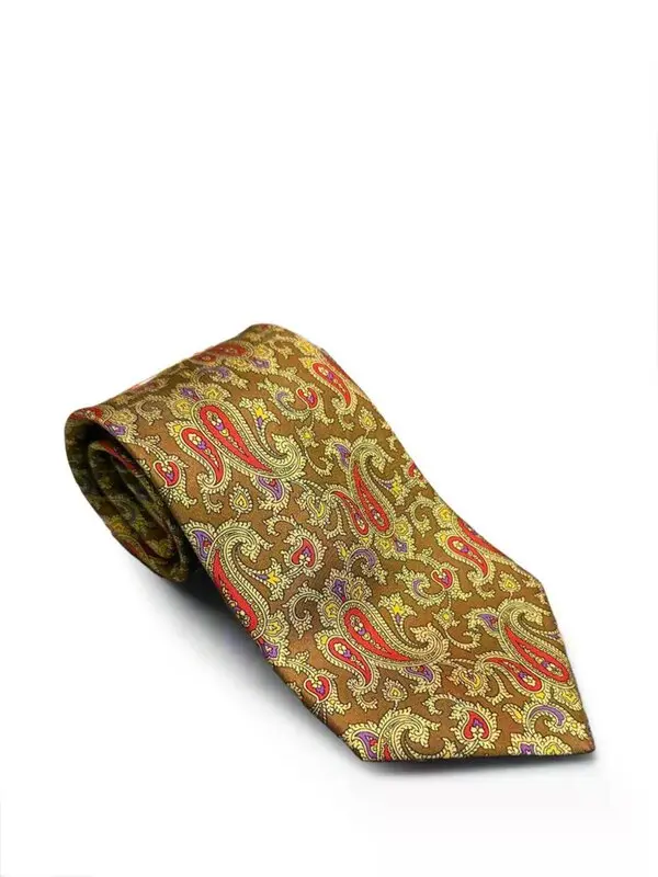 Brioni Paisley Silk Neck Tie