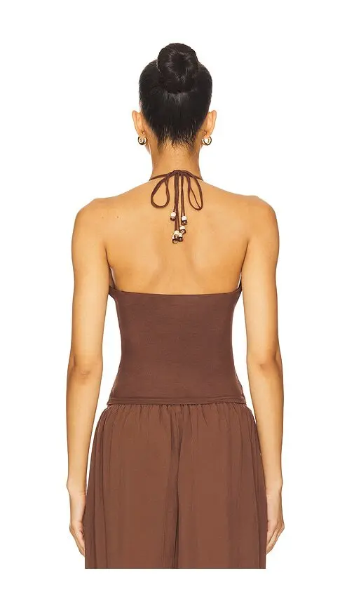 Superdown Blanche Halter Top