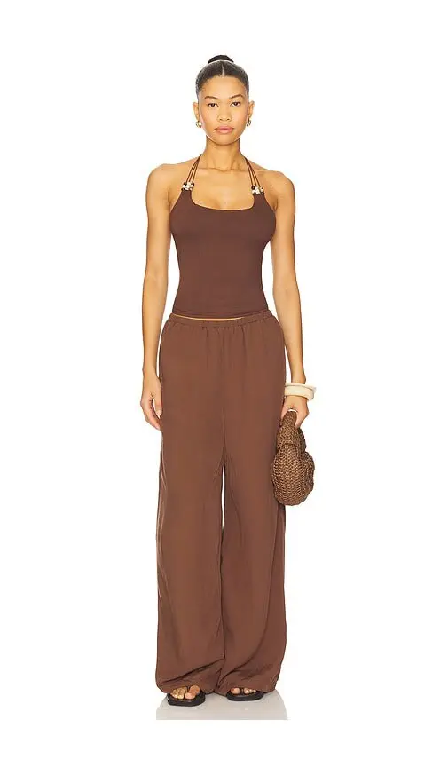 Superdown Blanche Halter Top