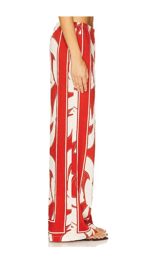 SEVEN WONDERS Arlette Palazzo Pant - Red
