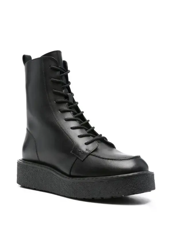 Geox 40mm Elidea Lace-up Platform Boots