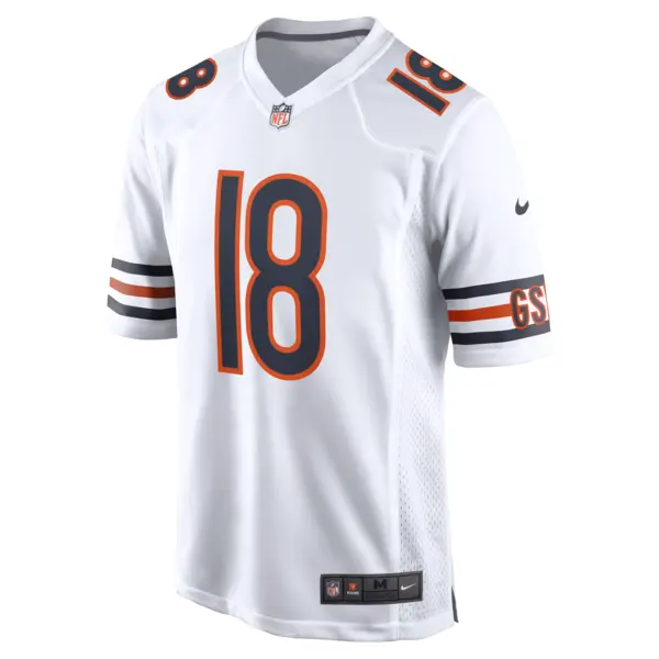 Nike Caleb Williams Chicago Bears Nfl Game Jersey - White