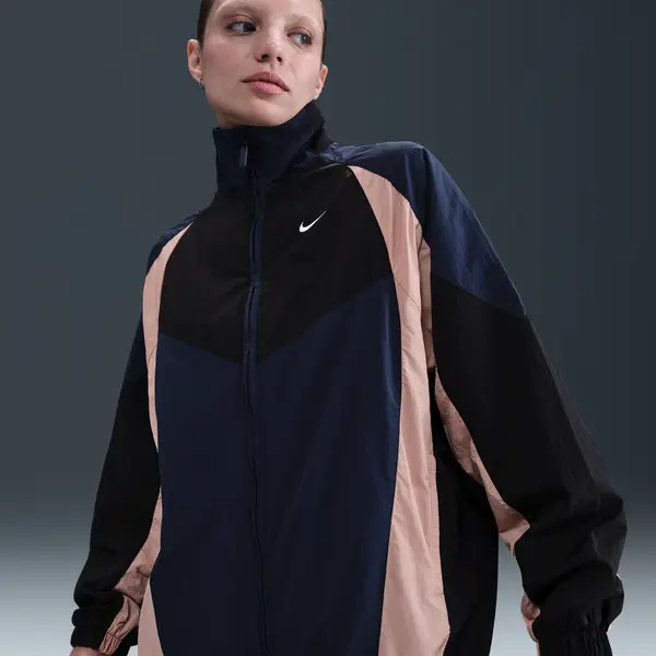 Nike Sportswear Oversized Track Jacket - Blue