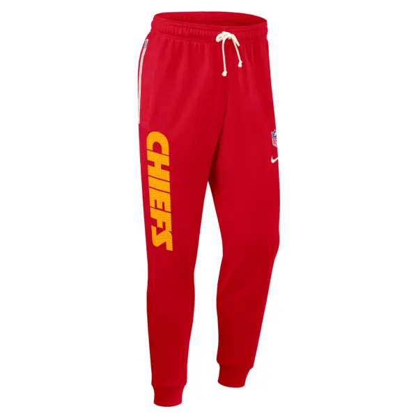 Nike Kansas City Chiefs Ground Game Sideline Dri-fit Nfl Taper Pants - Red