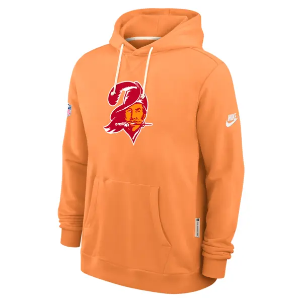 Nike Tampa Bay Buccaneers Sideline Nfl Pullover Hoodie - Orange