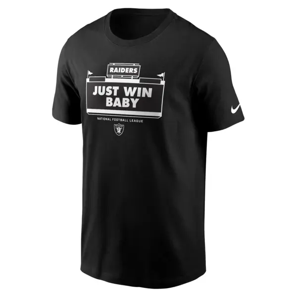 Nike Las Vegas Raiders Local Essential Nfl T-shirt - Black