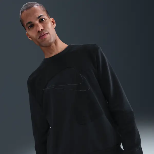 Nike Giannis Standard Issue Basketball Crew - Black