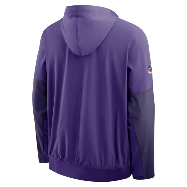 Nike Minnesota Vikings Well Rounded Anorak Nfl 1/2-zip Hooded Jacket