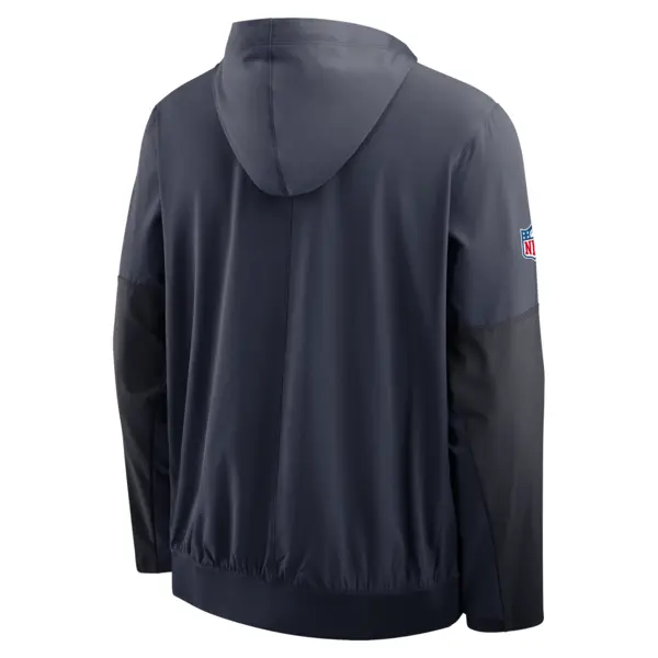 Nike Chicago Bears Nfl 1/2-zip Hooded Anorak Jacket