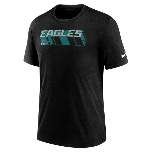 Nike Philadelphia Eagles Long Pass Nfl T-shirt - Black