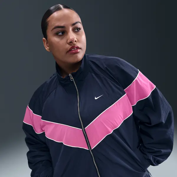 Nike Windrunner Loose Uv Woven Full-zip Jacket - Blue