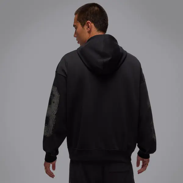 JORDAN Brooklyn Collegiate Pullover Hoodie - Black