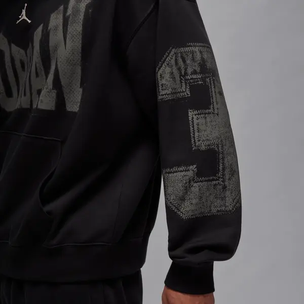 JORDAN Brooklyn Collegiate Pullover Hoodie - Black