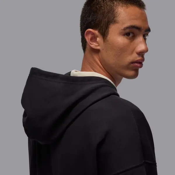 JORDAN Brooklyn Collegiate Pullover Hoodie - Black