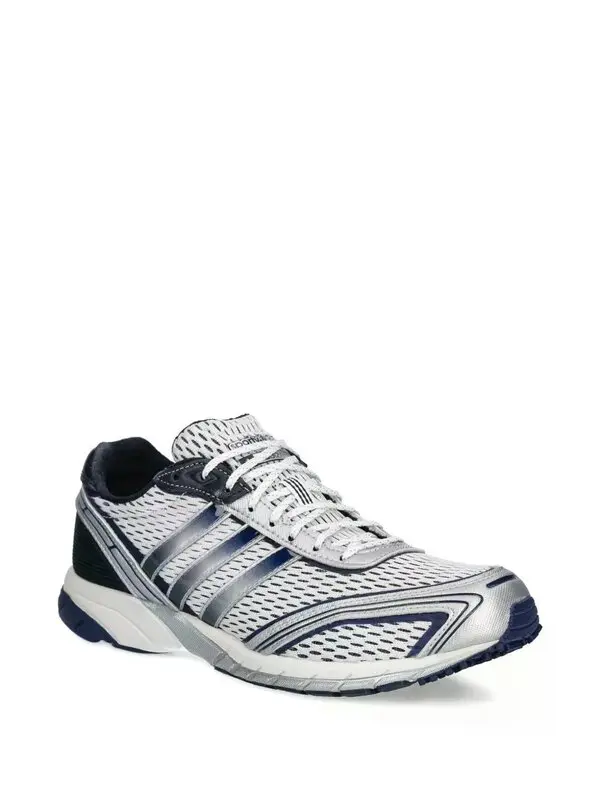 Adidas Adizero Adios Og Mesh-panel Sneakers - Grey
