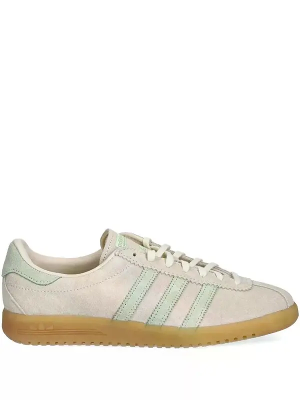 Adidas Suede 3-stripe Low-top Sneakers - Neutrals