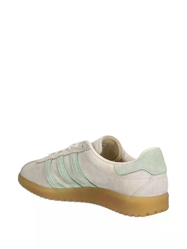 Adidas Suede 3-stripe Low-top Sneakers - Neutrals