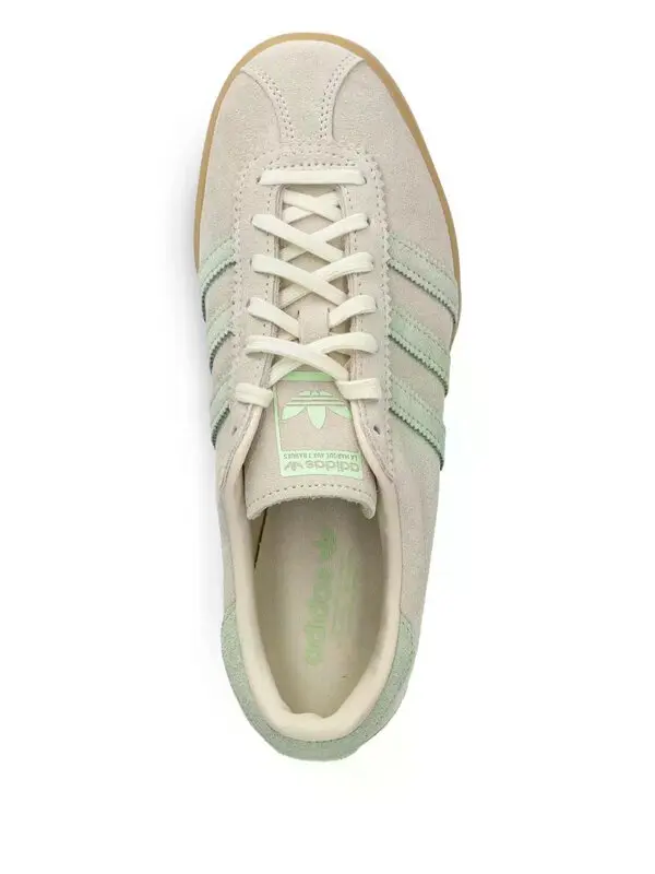 Adidas Suede 3-stripe Low-top Sneakers - Neutrals