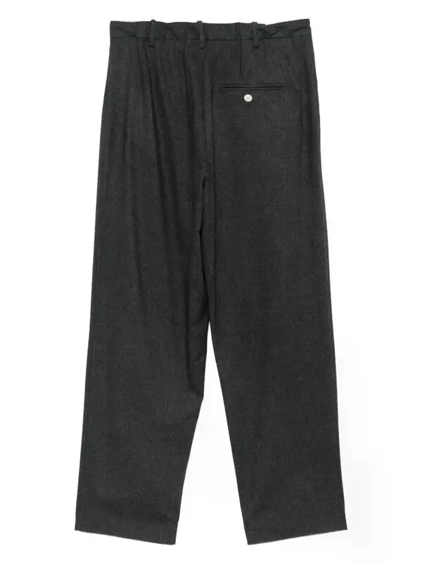 ALYSI Pleated Trousers - Grey
