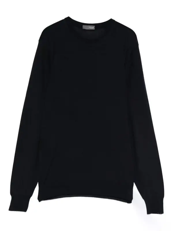 DRUMOHR Merino Wool Crew Neck Sweater