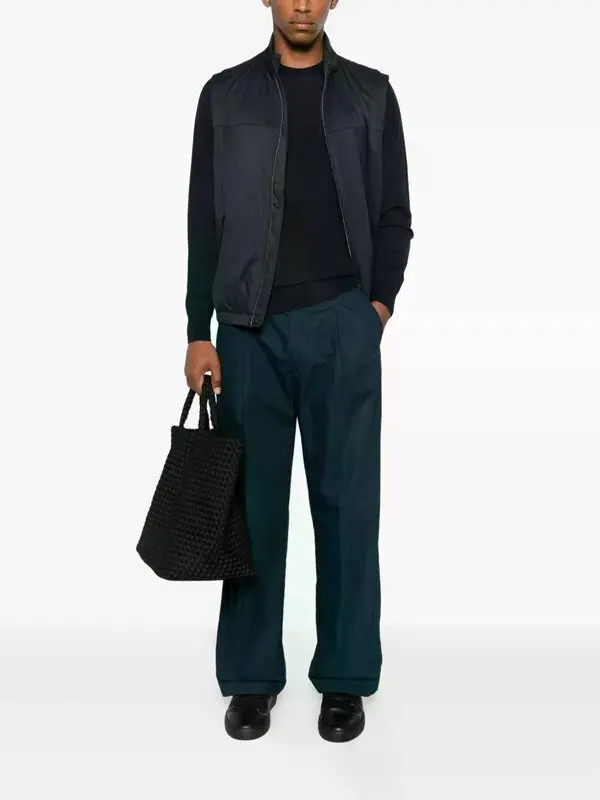 DRUMOHR Merino Wool Crew Neck Sweater