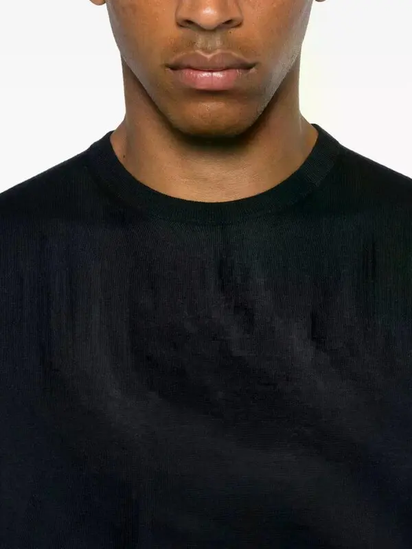 DRUMOHR Merino Wool Crew Neck Sweater