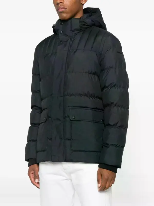 Geox Sanford Quilted Hooded Jacket
