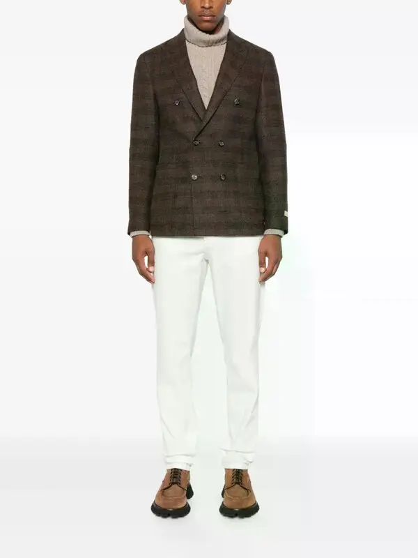 Fedeli Cable-knit Turtleneck Sweater - Neutrals