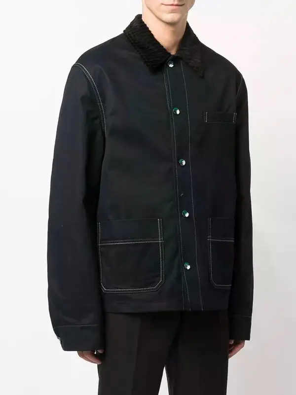 Marni Stitch-detail Shirt Jacket