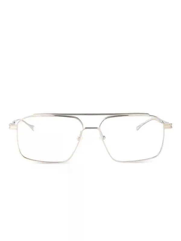 Dita Lsa-134 Pilot-frame Glasses - Silver